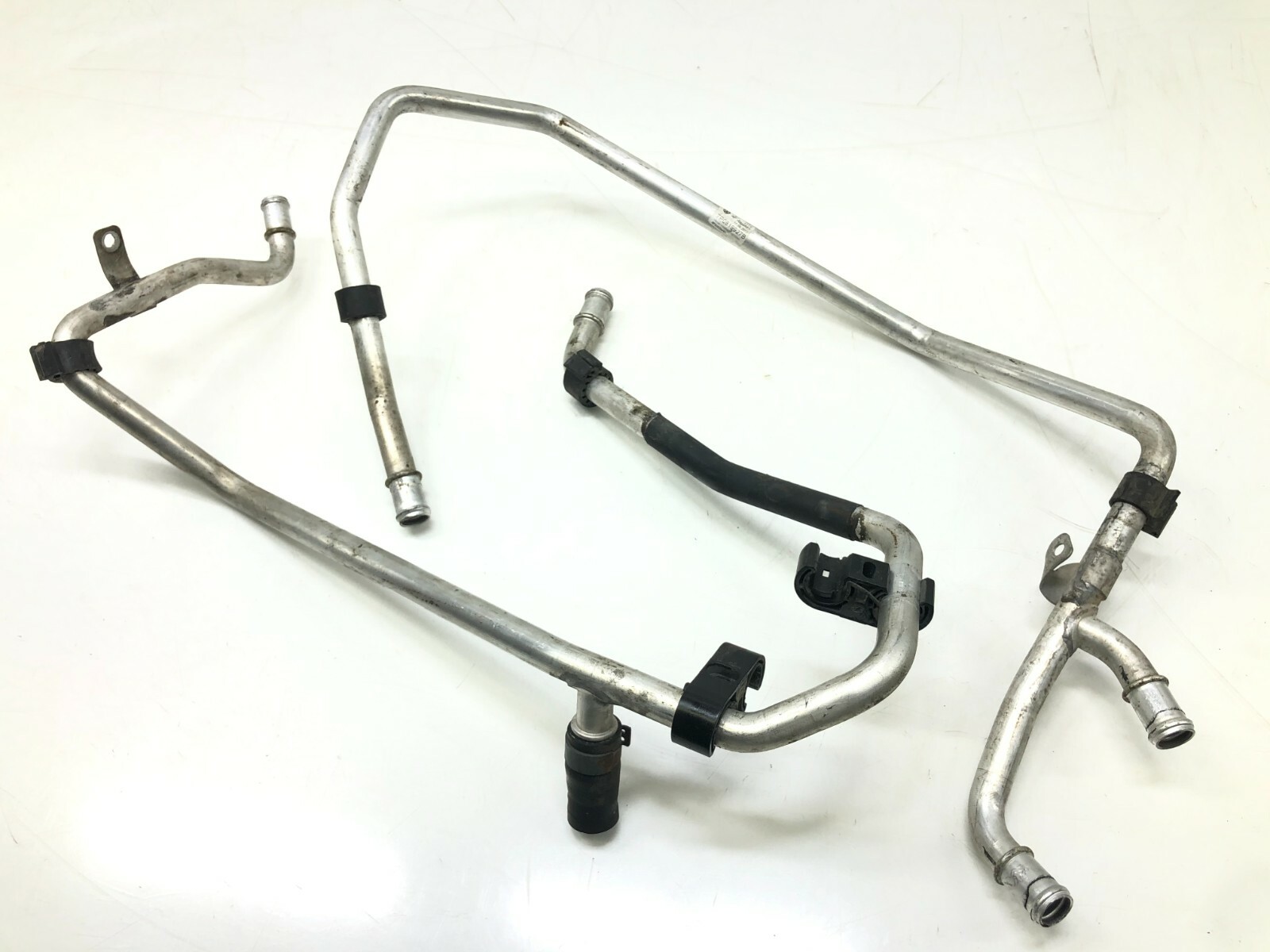 2011-2018 PORSCHE CAYENNE RADIATOR COOLANT PIPE TUBE LINES SET X8 OEM ...