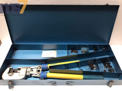KLAUKEE K18 HYDRAULIC CRIMPING TOOL WITH ITS 10 DIE SETS | eBay