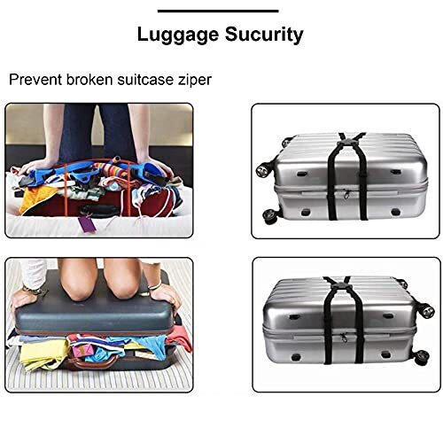 Luggage Straps Bag Bungees for Add a Bag Easy to Travel Suitcase ...