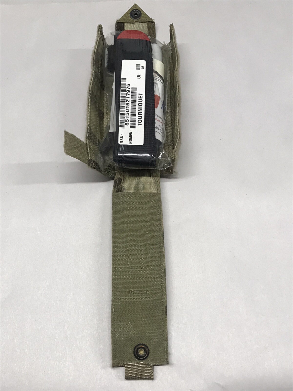 USGI MULTICAM IFAK II Tourniquet Pouch w/ NEW Red Tip C-A-T Tourniquet ...