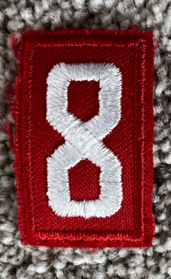 BSA Unit Number Patch “8” Patch | eBay