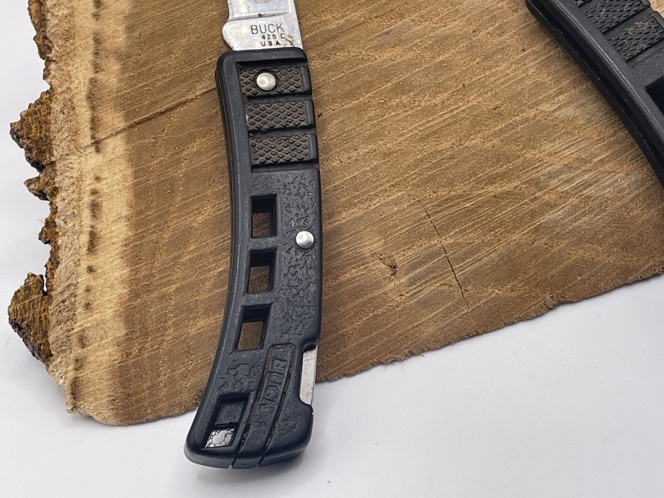 Pair of 2004 Buck 425 NRA Edition single blade folders--773.24 | eBay