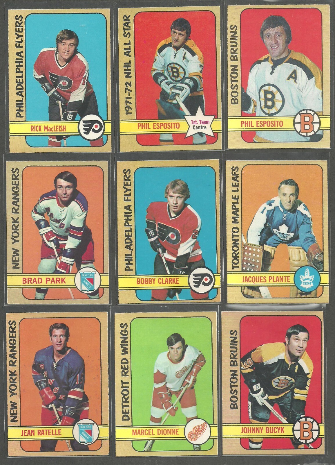 1972-73 OPC HOCKEY SET 341/341 CARDS BOBBY ORR RARE | eBay