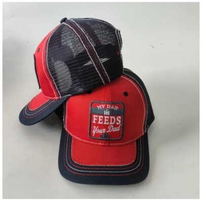 International Harvester "My Dad Feeds Your Dad" Toddler Trucker Cap | eBay
