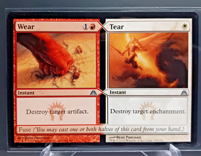 MTG Wear Tear Dragon's Maze 135/156 Uncommon Magic Dual Instant Card | eBay