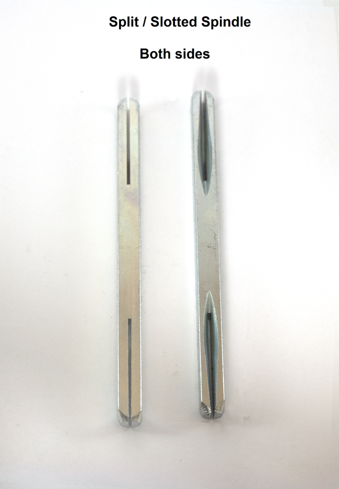 Spindle Bar / Split Spindle Bar 8mm for Door Handles Repairs, Plain or ...