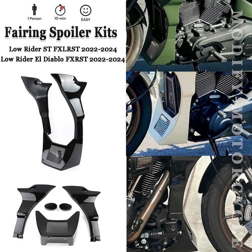 Motorcycle Fairing Spoilers Cover Kits For Harley Low Rider ST FXLRST ...