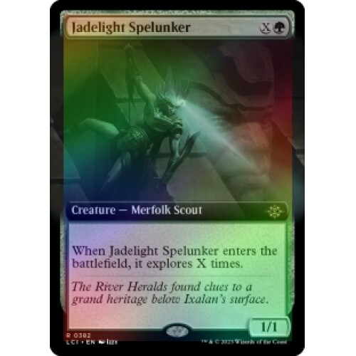 Foil Jadelight Spelunker (extended Art) X4 M/NM MTG The Lost Caverns Of ...