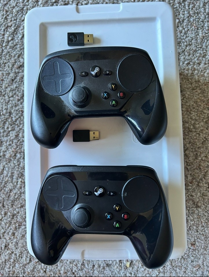 Valve Steam Controller, INCLUDES DONGLE, Lot Of 2 | eBay