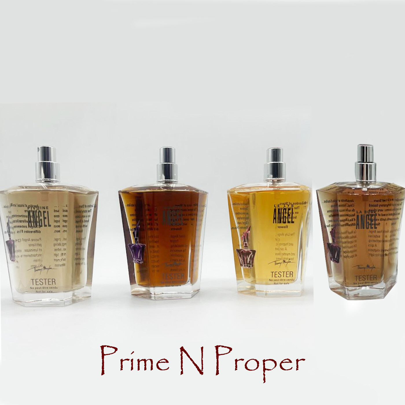 THIERRY MUGLER ANGEL PIVOINE, LELYS, VIOLETTE, LA Rose, 3.4oz EDP Spray ...