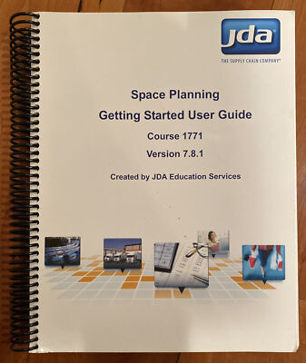 JDA Education Services Space Planning User Guide Course 1771 Ver 7.8.1 ...