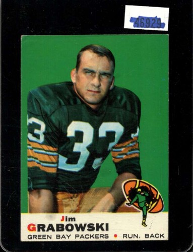 1969 TOPPS #124 JIM GRABOWSKI GOOD+ PACKERS *X60146 | eBay