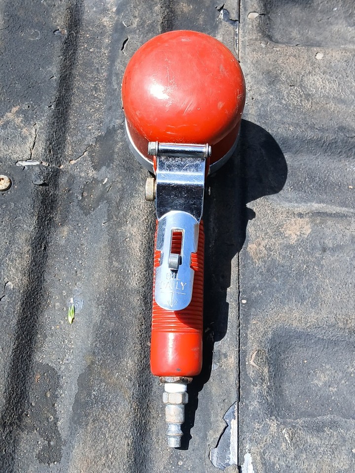 Chicago Pneumatic CP870 Orbital AIR Sander Buffer Tool TESTED WORKS ...