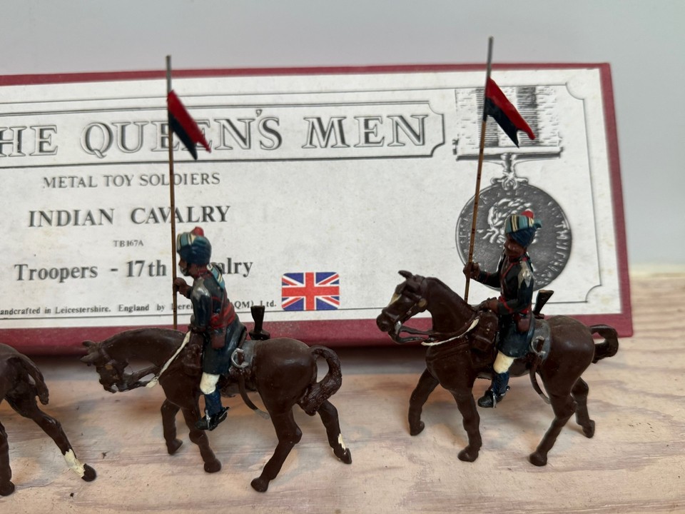 All The Queens Men - Indian Cavalry - Troopers - 17th Cavalry - MIB | eBay