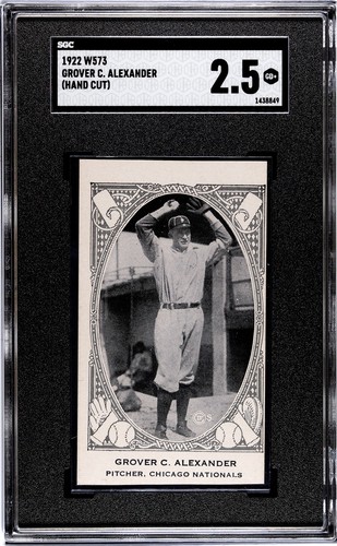 1922 W573 Strip Cards Grover Cleveland Alexander SGC 2.5 GD+ SHARP | eBay