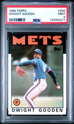 1986 TOPPS #250 DWIGHT GOODEN PSA 9 | eBay