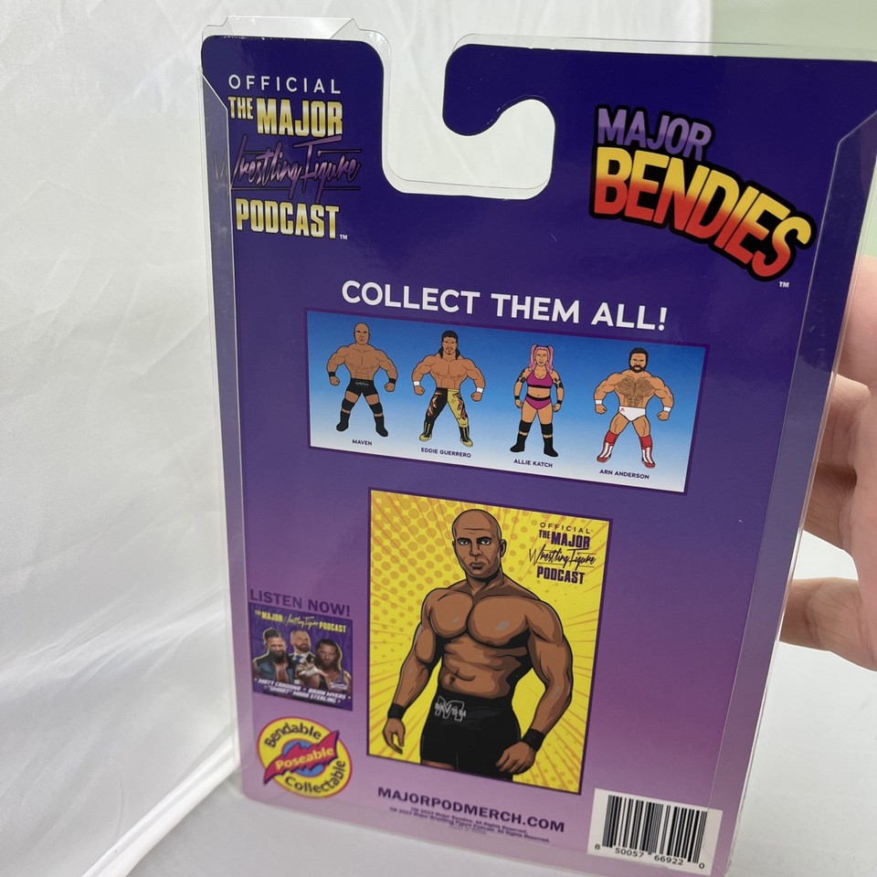 Maven Major Bendies Action 5” Action Figure MWFP WWE Tough Enough | eBay