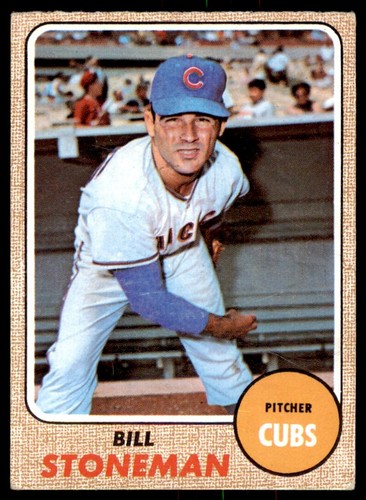 1968 TOPPS BILL STONEMAN . CHICAGO CUBS #179 | eBay