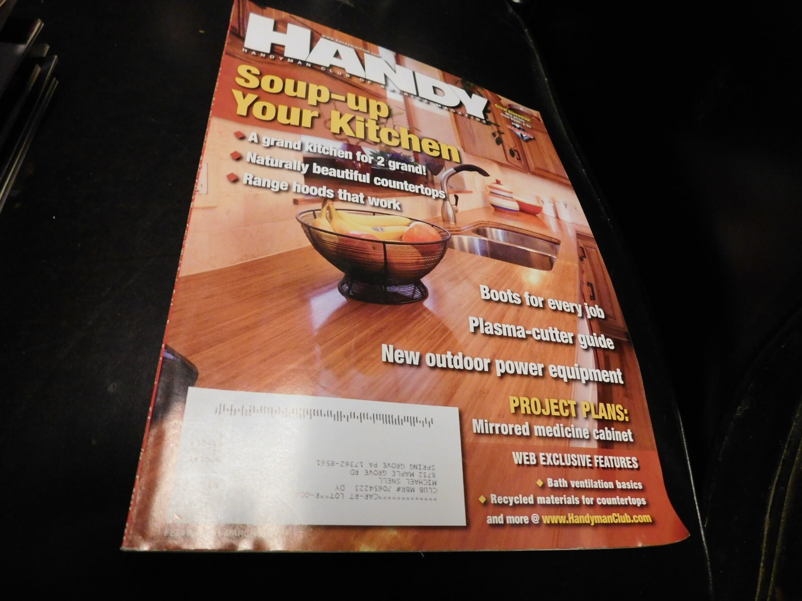 Handy Magazine Handyman Club Of America 2011 February March | eBay