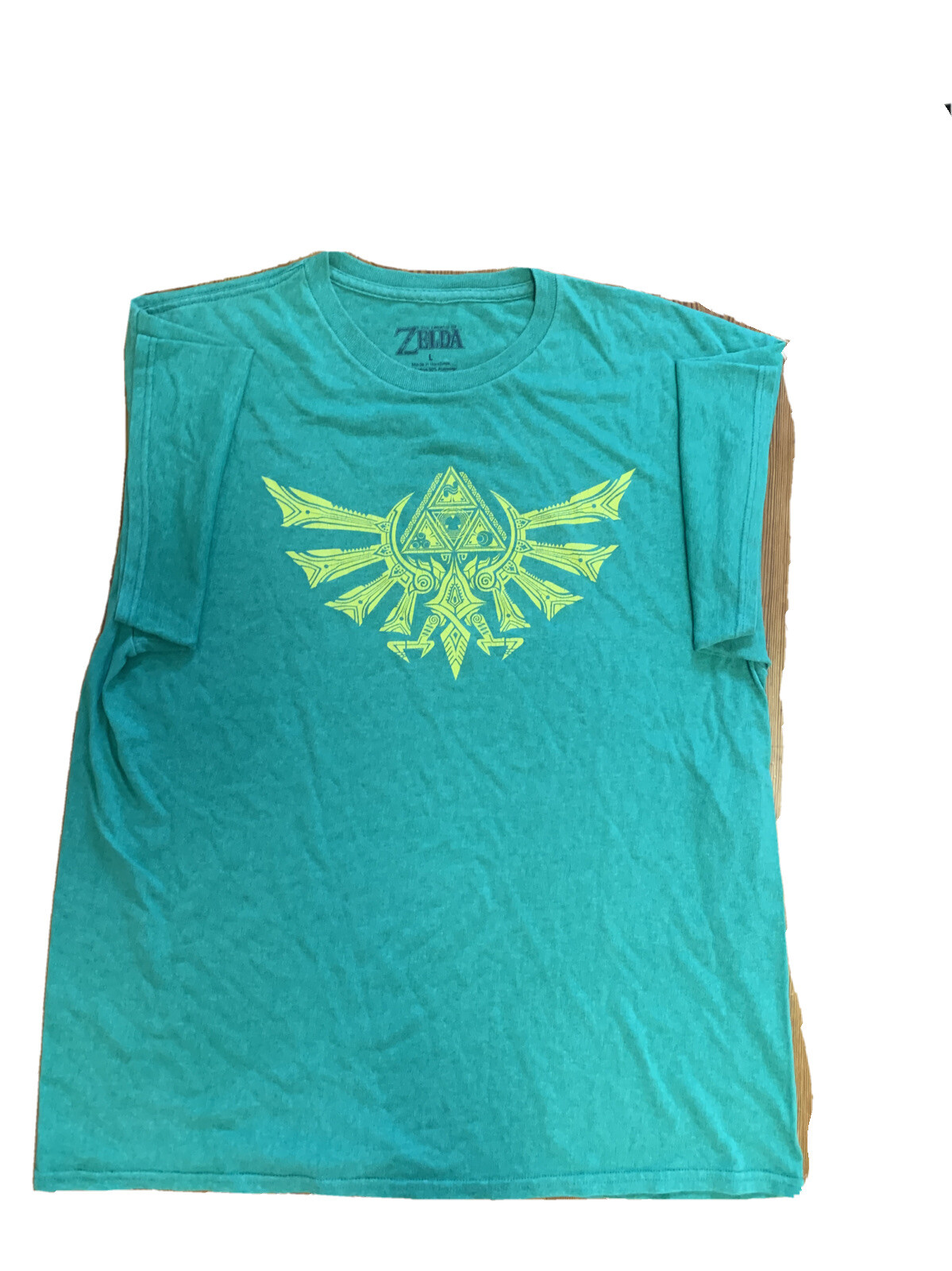 Legend of Zelda Triforce Skyward Sword Green T-Shirt … - Gem