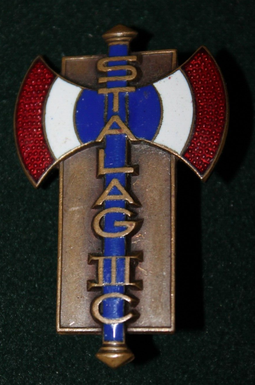STALAG III C PIN MADE BY LAUBERI OR PAUBERI PARIS GERMAN ? FRENCH? ENAMELED | eBay