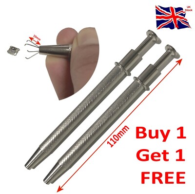 2 x 4 Prong Pickup Tool and Probe Tool Stainless Steel Spring Loaded ...