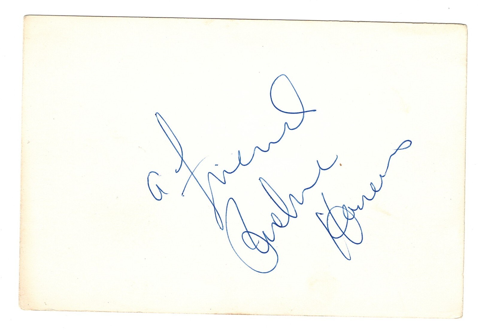 VINTAGE AUTOGRAPH OF ACTOR SINGER RICHIE HAVENS | eBay