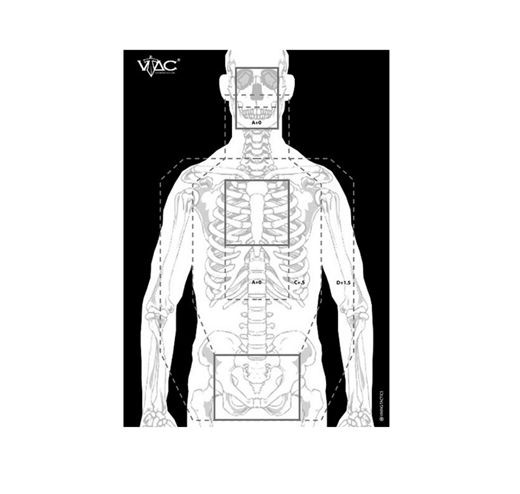 Viking Tactical VTAC Double Sided Heavy Paper Targets - 10 Pack | eBay