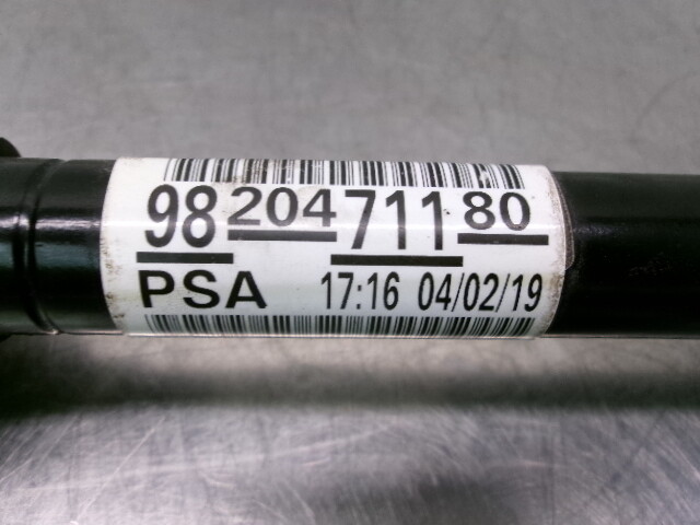 PEUGEOT PARTNER 2019 Drive Shaft O/S 1560cc Diesel Man 5 Spd 9820471180 ...