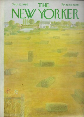 The New Yorker September 13, 1969 Ilonka Karasz FRONT COVER ONLY | eBay