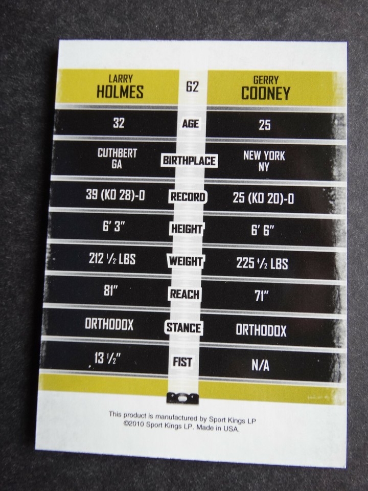 2011 Ringside Boxing Round One Gold Cards Complete Your Set U Pick List ...