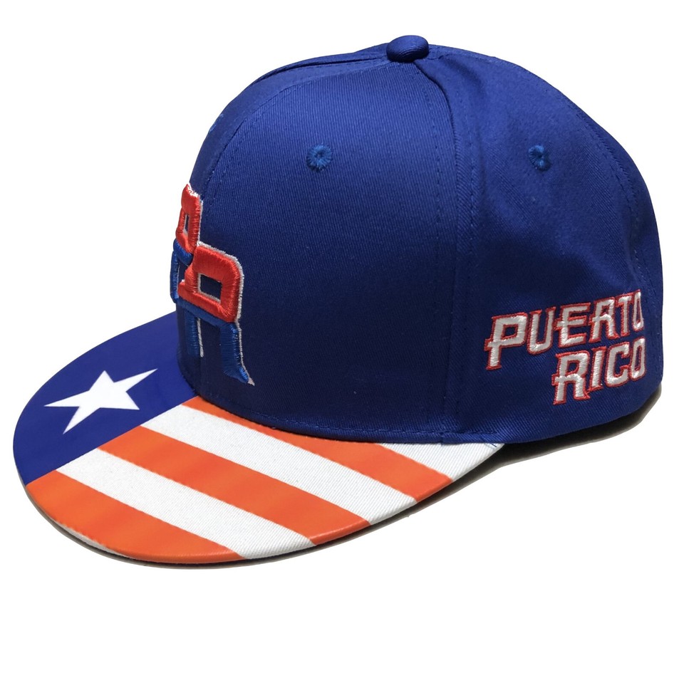 Puerto Rico hat Snap Back hat Flag Flat Bill PR Baseball Cap puerto ...