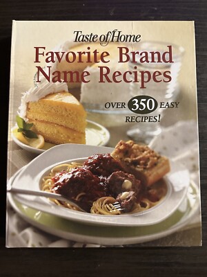 Vintage 2008 Taste Of Home Favorite Brand Name Recipes Cookbook Cook ...