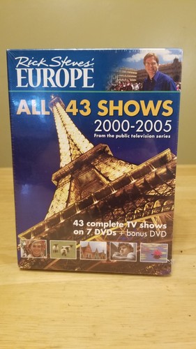 Rick Steve's Europe - All 43 Shows from 2000 - 2005 (7 DVDs + Bonus DVD ...