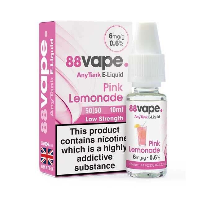 88 Vape E-Liquid | 10ml | 40 Flavours | All Strengths | 50/50 Vape ...