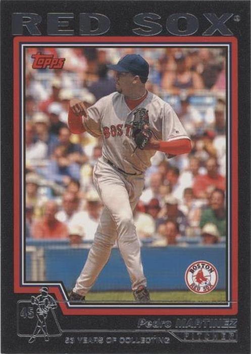 2004 Topps - Pedro Martinez #405 Black /53 for sale online | eBay