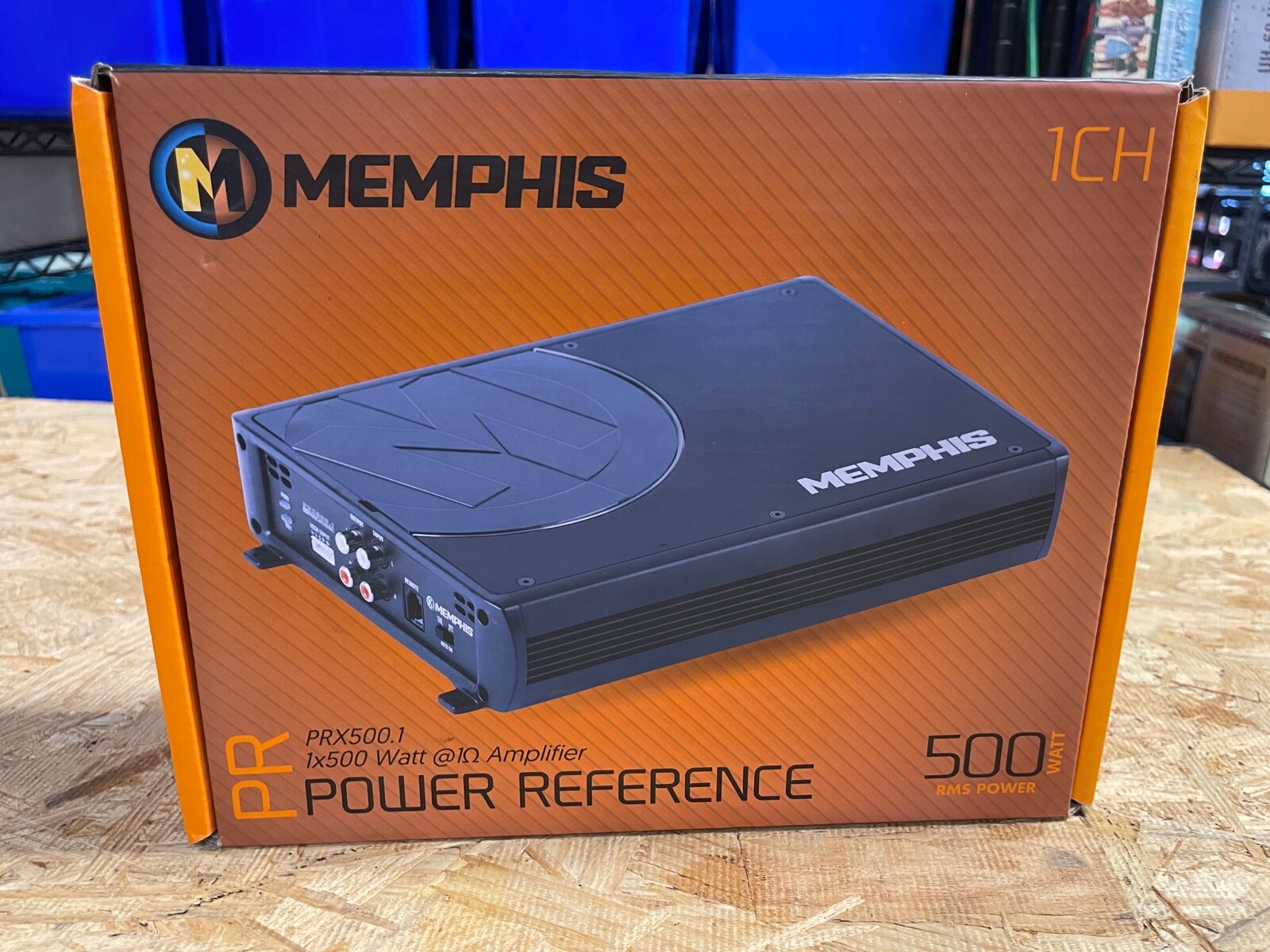 Memphis Audio 16-prx500.1 PRX 500 Watt RMS 1 Ohm Stable Amplifier ...