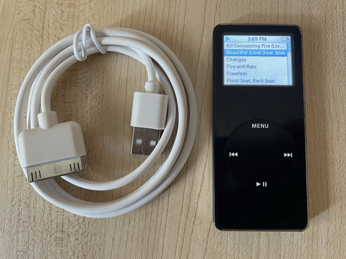 Apple iPod Nano 1st Generation A1137 - 1GB Black / Silver MP3 Player | eBay