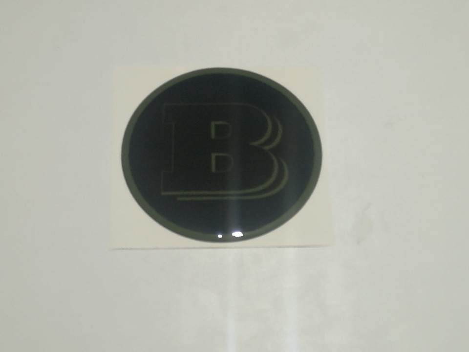 1 Resin Coated Sticker 3D Smart 120 Mm Black Acid Green 450 451 453 ...