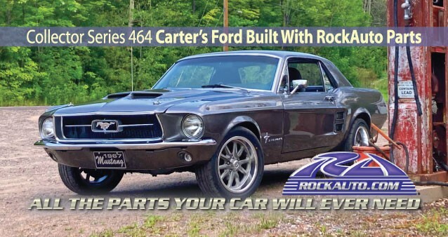 ROCKAUTO COLLECTOR CAR MAGNET #464 1967 FORD MUSTANG | eBay