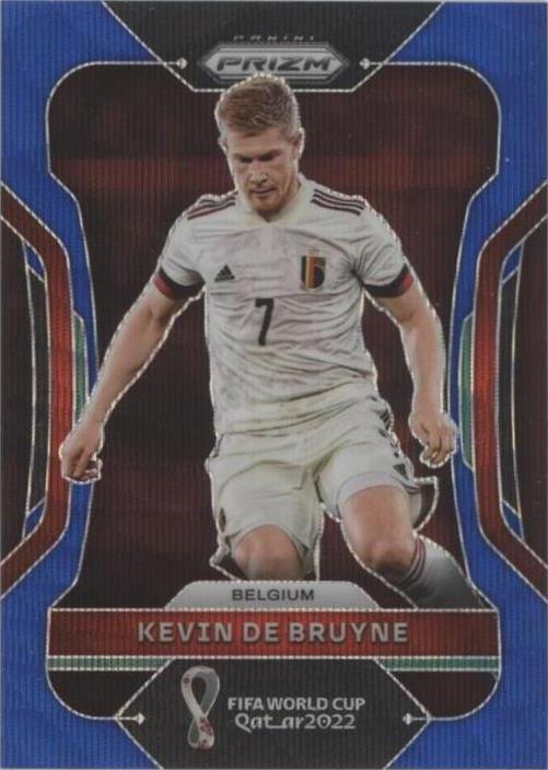 2022 Panini Prizm World Cup Qatar - Kevin de Bruyne #19 Blue Wave Prizm /199 for sale online | eBay