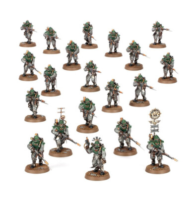 10x Solar Auxilia Lasrifle Section Infantry Squad Warhammer 40k 30k ...