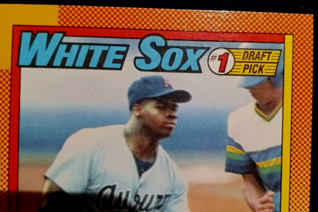 1990 Topps Frank Thomas Double Print Error Card #414 RARE MINT! | eBay