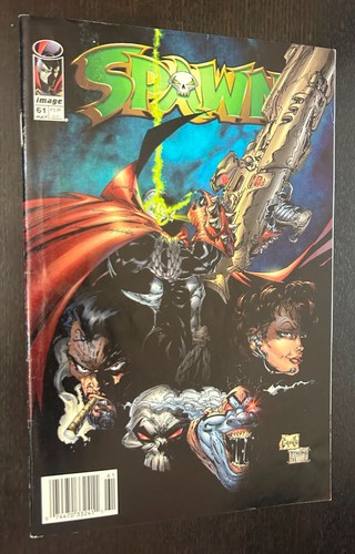 SPAWN #61 (Image Comics 1997) -- McFarlane -- NEWSSTAND Variant -- VG ...