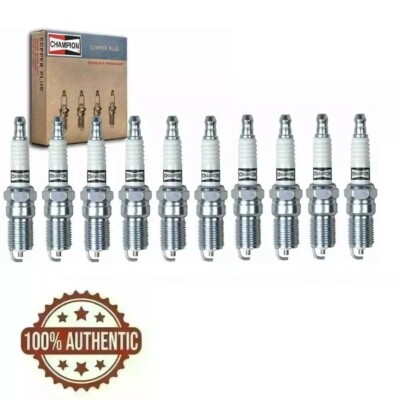 10 SPARK PLUG REPL RC12YC 491055S M78543 12-132-02-S BCPR6ES 792015 ...