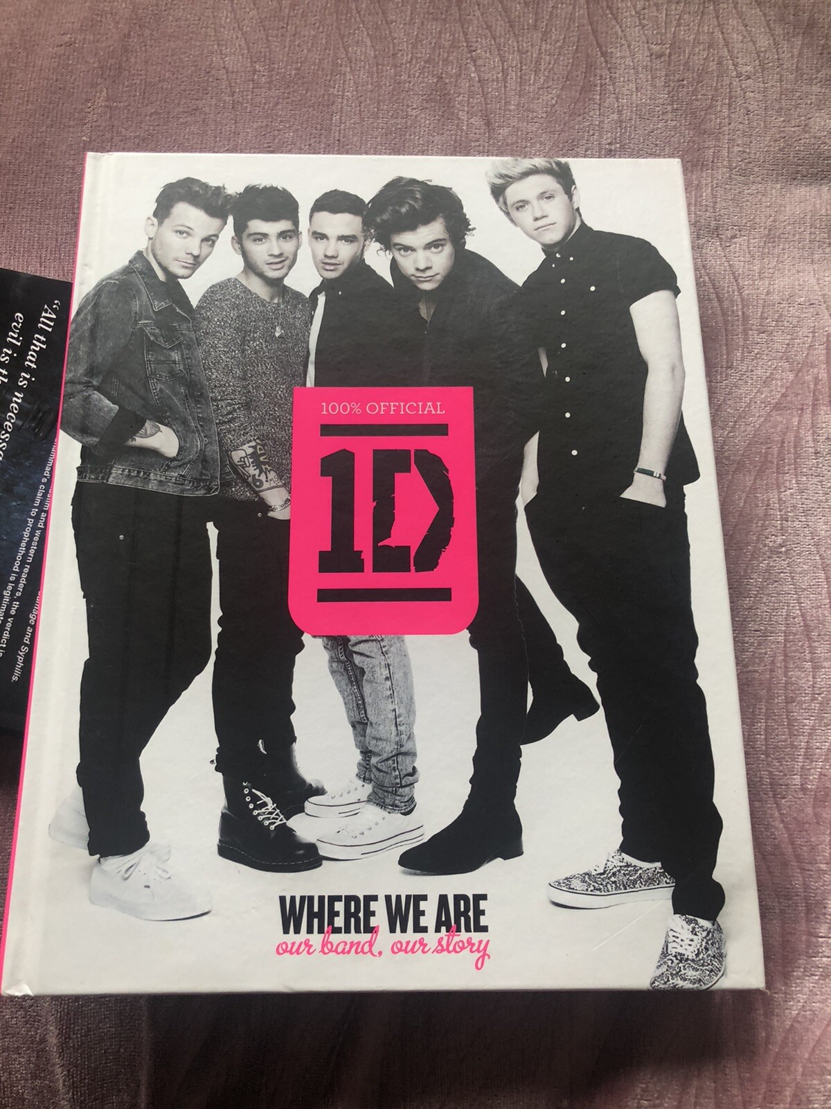 One Direction Where We Are Book Cover