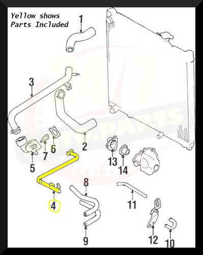 ORIGINAL SUZUKI OUTLET PIPE BY PASS 17880-77EA2 FOR SIDEKICK, VITARA ...
