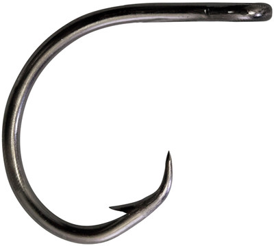 MUSTAD ULTRAPOINT 39942-BN (39942BLN) DEMON OFFSET CIRCLE HOOK 25 PK ...