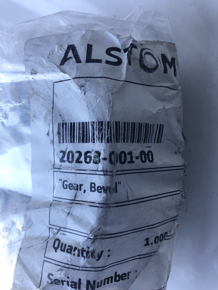 Alstom 20263-001-00 Bevel Gear NEW!!! FREE SHIPPING!!! | eBay