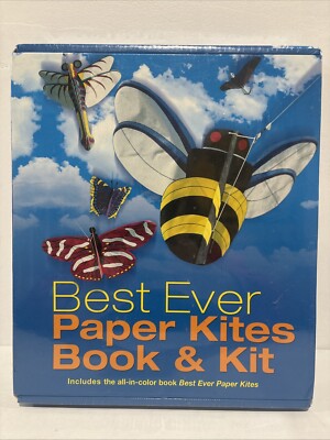 Best Ever Paper Kites Book & Kit Sterling Publishing Co Ages 9 & up-New ...